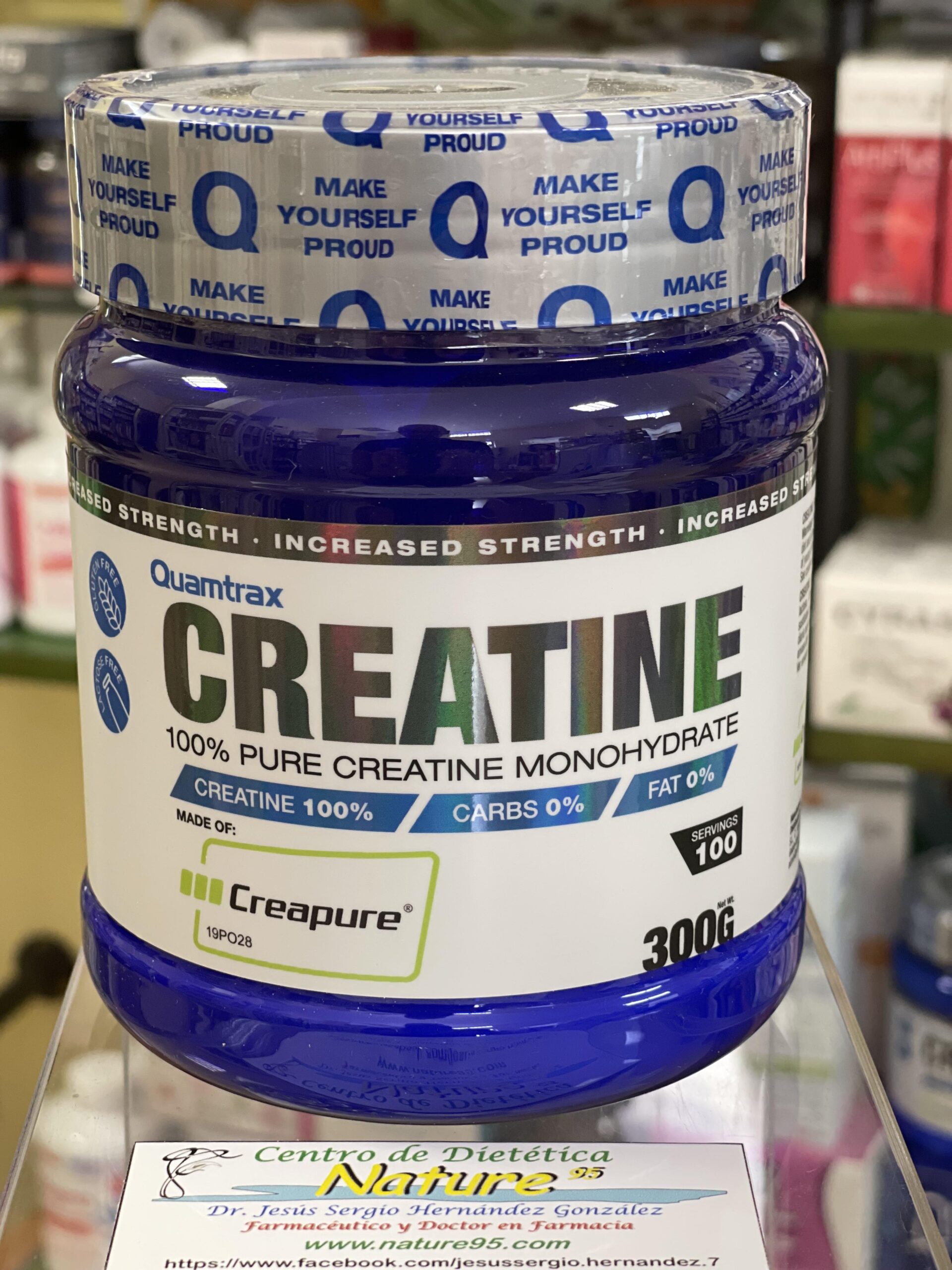 Creatine Quamtrax - 100% Creatina Pura Monohidrato: Excelente ...